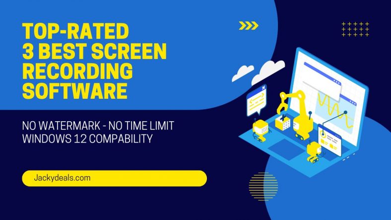 3 Best Free Screen Recording Software for Windows 12 with No Watermark ...